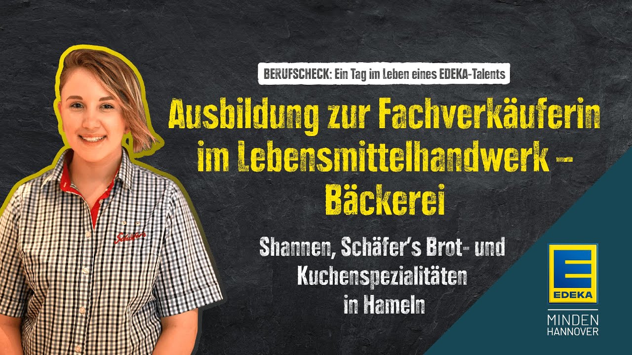 Der BerufsCHECK: Ausbildung zur Fachverkäuferin im Lebensmittelhandwerk – Bäckerei - YouTube