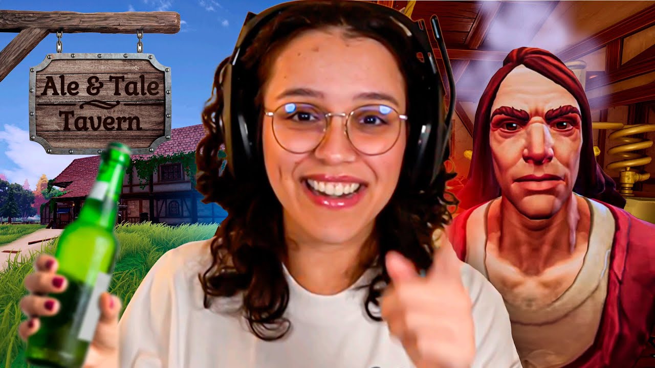 Maethe jogando demo de Ale & Tale Tavern - YouTube