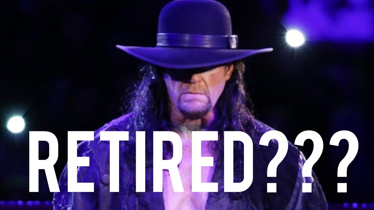 Undertaker retiring? - YouTube