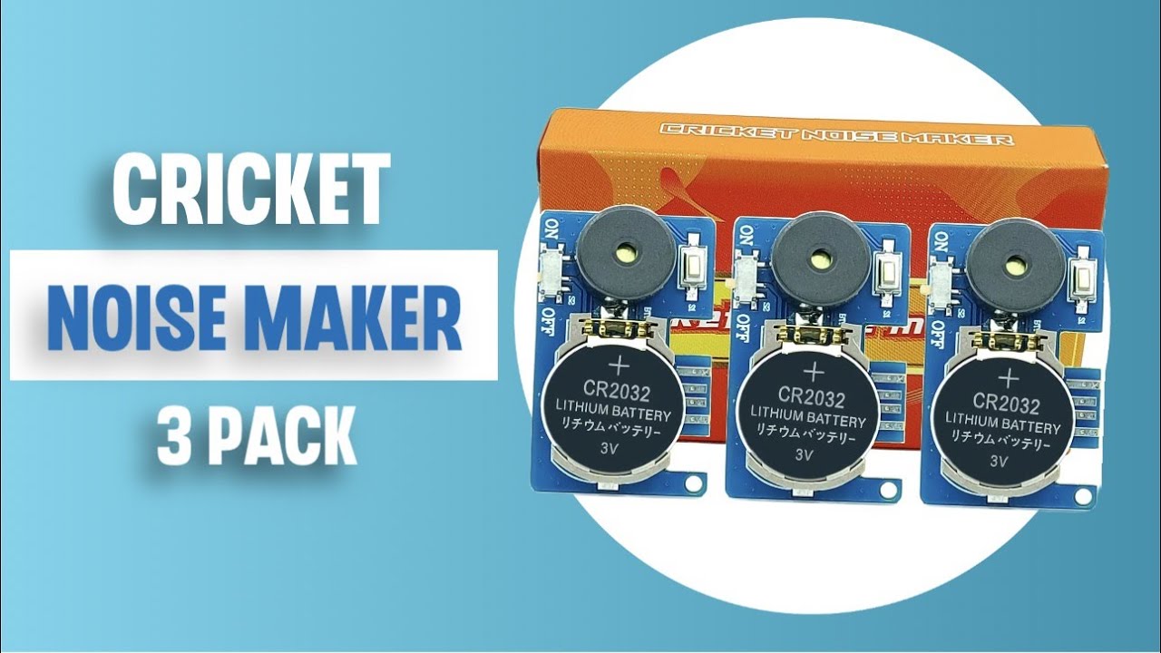 Cricket Noise Maker Review - YouTube
