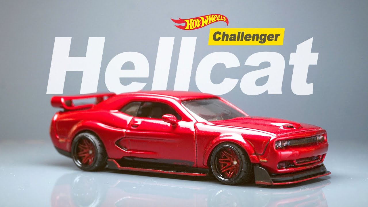 Next Level Hot Wheels Dodge Challenger Hellcat - YouTube