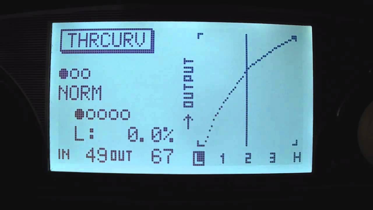 Walkera 2801 Pro TX Factory Settings for V100D03 - YouTube