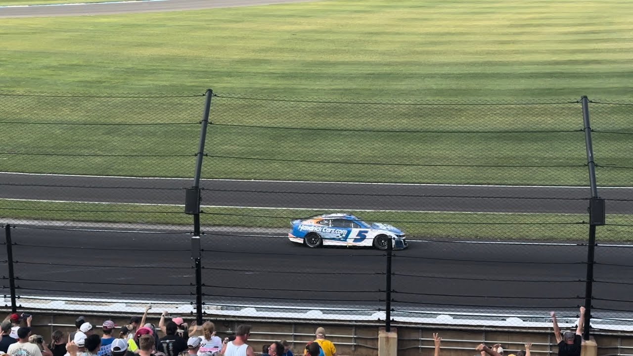 2024 Brickyard 400 Finish - YouTube