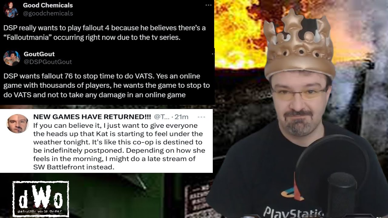 DSP Attacks Todd Howard - Khet Not Streaming - Replaying Fallout 4 #dsp ...