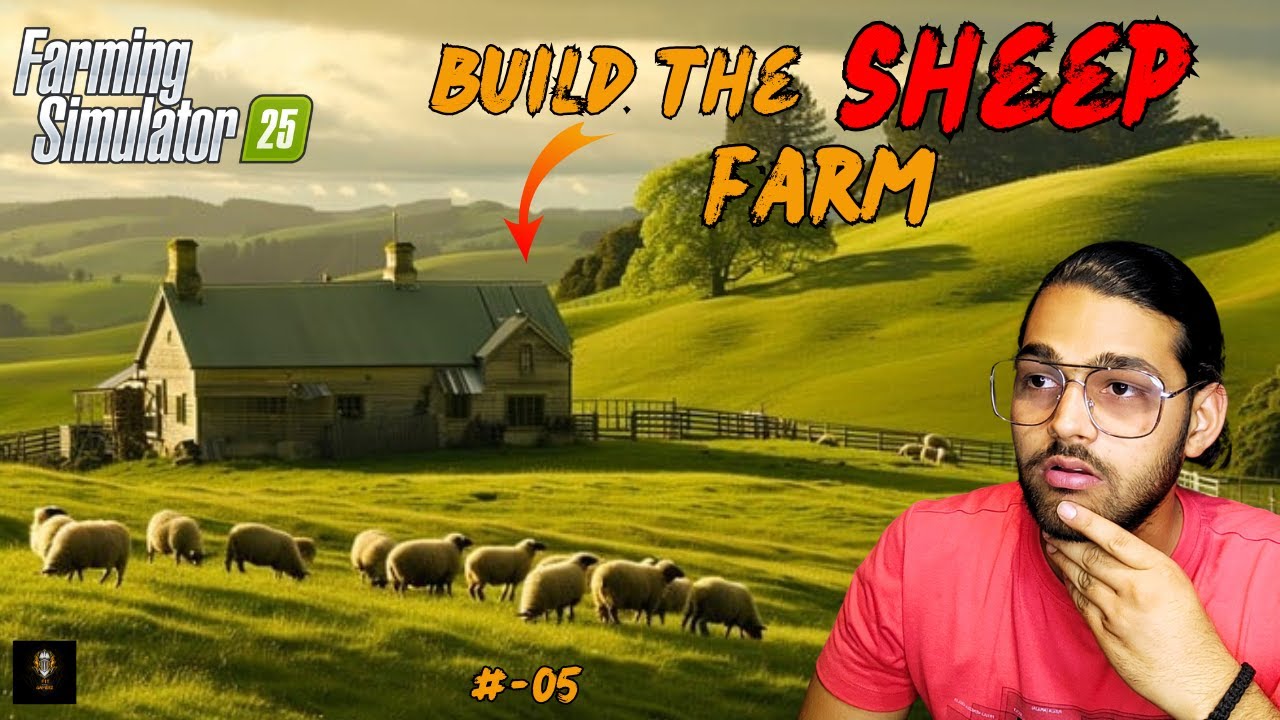 I BUILD THE SHEEP FARM | Farming Simulator 25 | #5 - YouTube