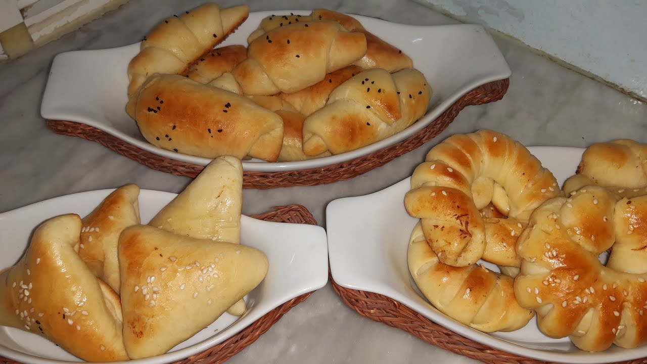 Buns // 3 shape buns // soft and tasty buns // easy homemade buns ...