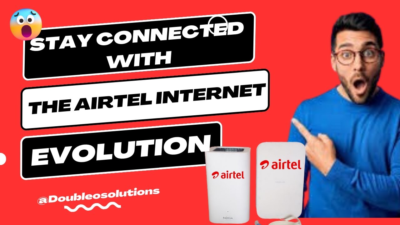Stay Connected With The Airtel Internet Evolution #airtel5g # ...