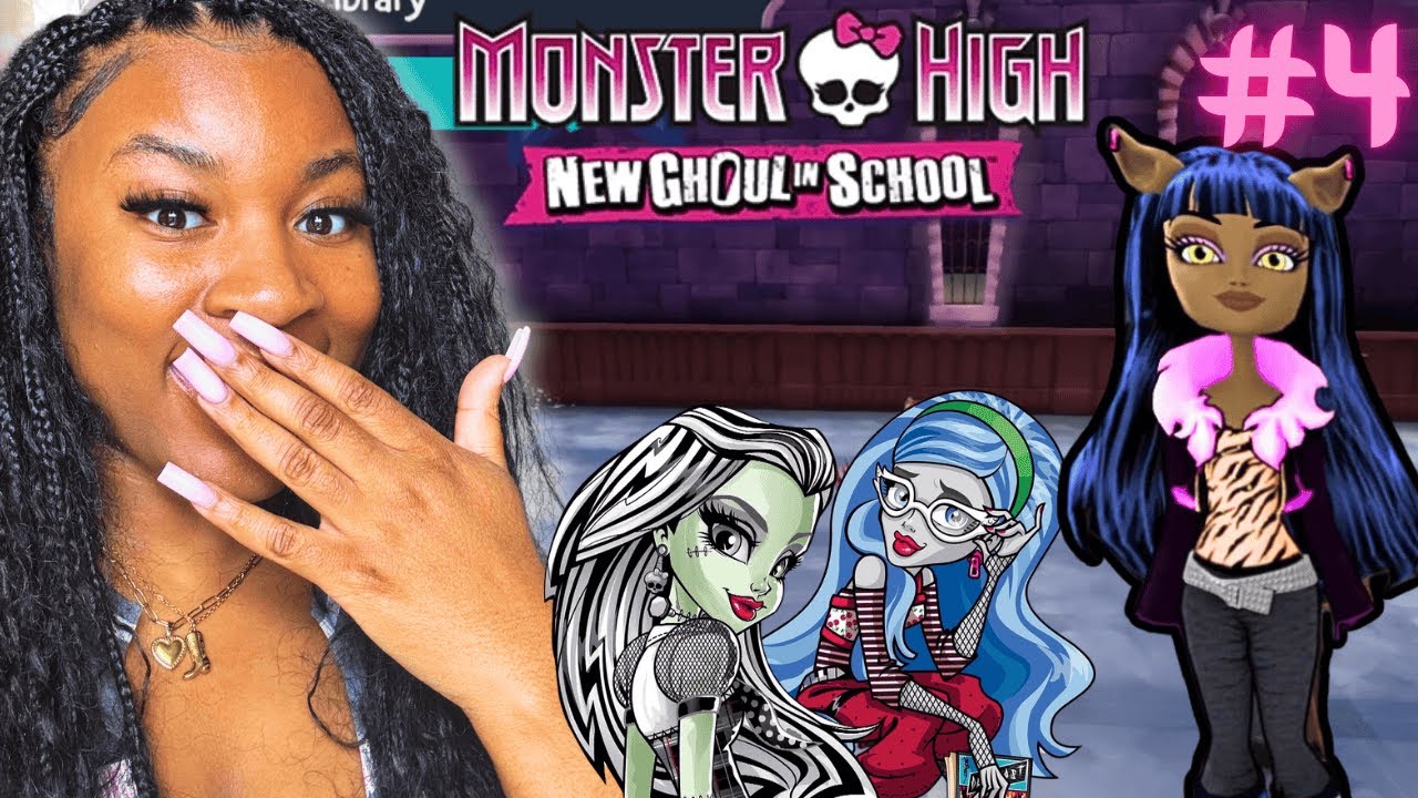 CLEO POSSESED THE HOLD SCHOOL CAN WE STOP HER? MONSTER HIGH NEW GHOUL ...