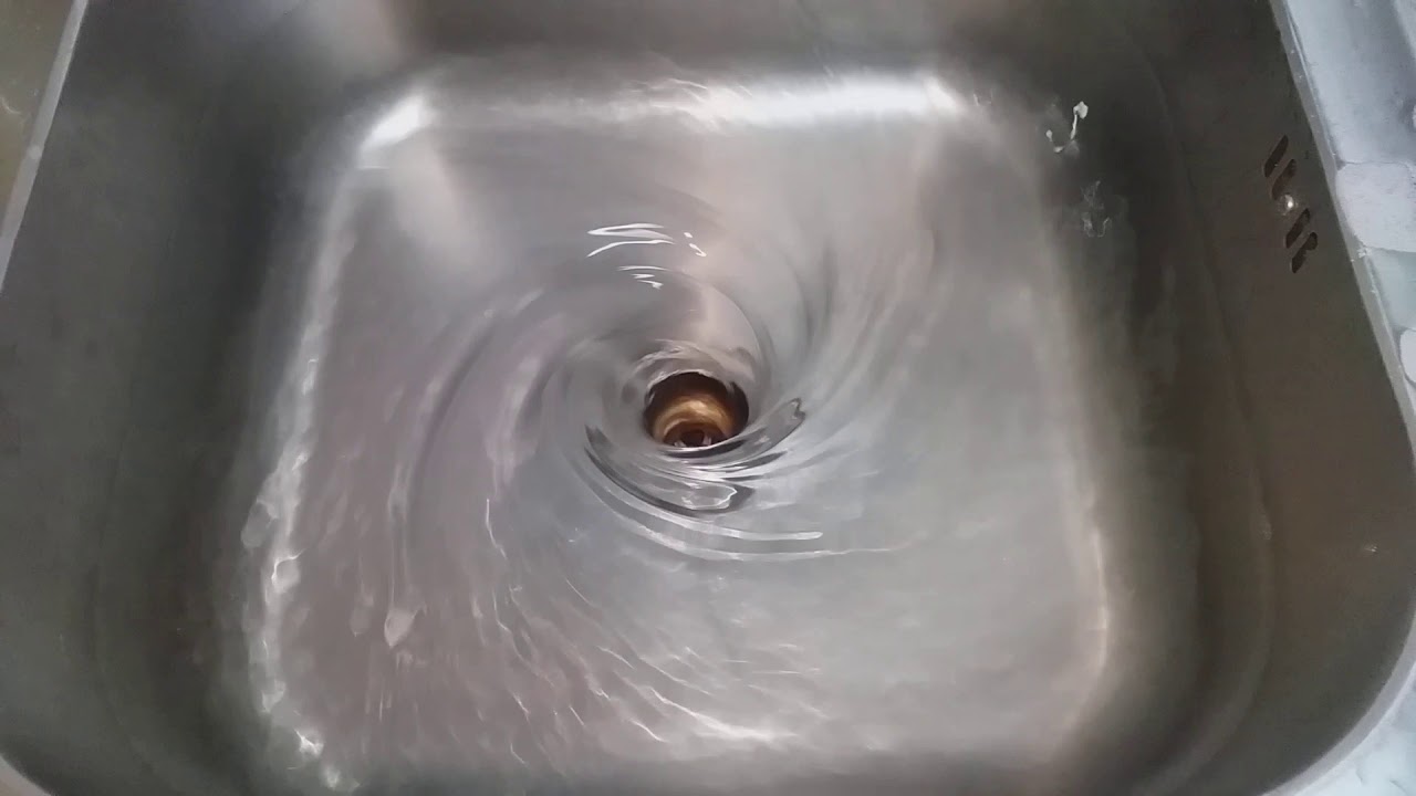 Sink Water Vortex 💧 - YouTube