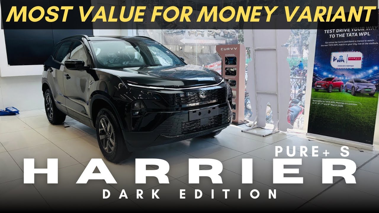 2025 Tata Harrier Pure Plus S Dark Edition full review | ₹19.15 Lakhs ...