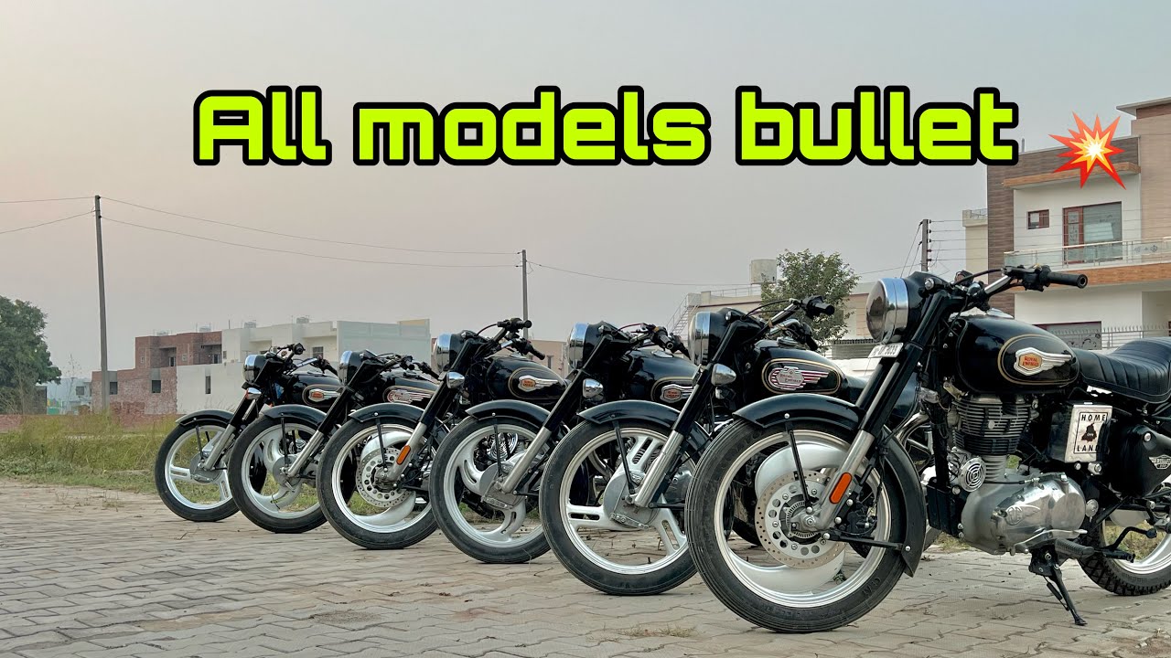 All models bullet 😍🔥 || bs4 bs6 old model 💪🏻 ️ - YouTube