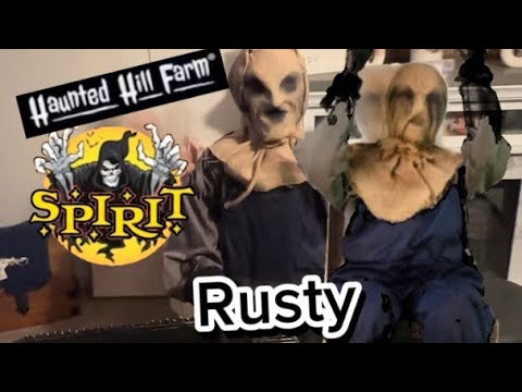 Rusty - Haunted hill farm/Spirit Halloween 2019 - 2023 unboxing/setup ...