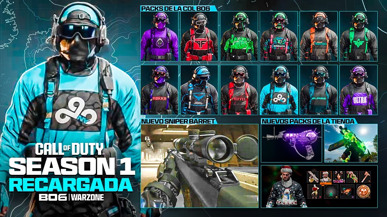 NUEVAS SKINS *ULTRA*, packs CDL, GAMEPLAY NUEVO BARRET Black Ops 6 ...