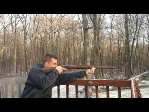 Model 1903 Turkish Mauser Shooting