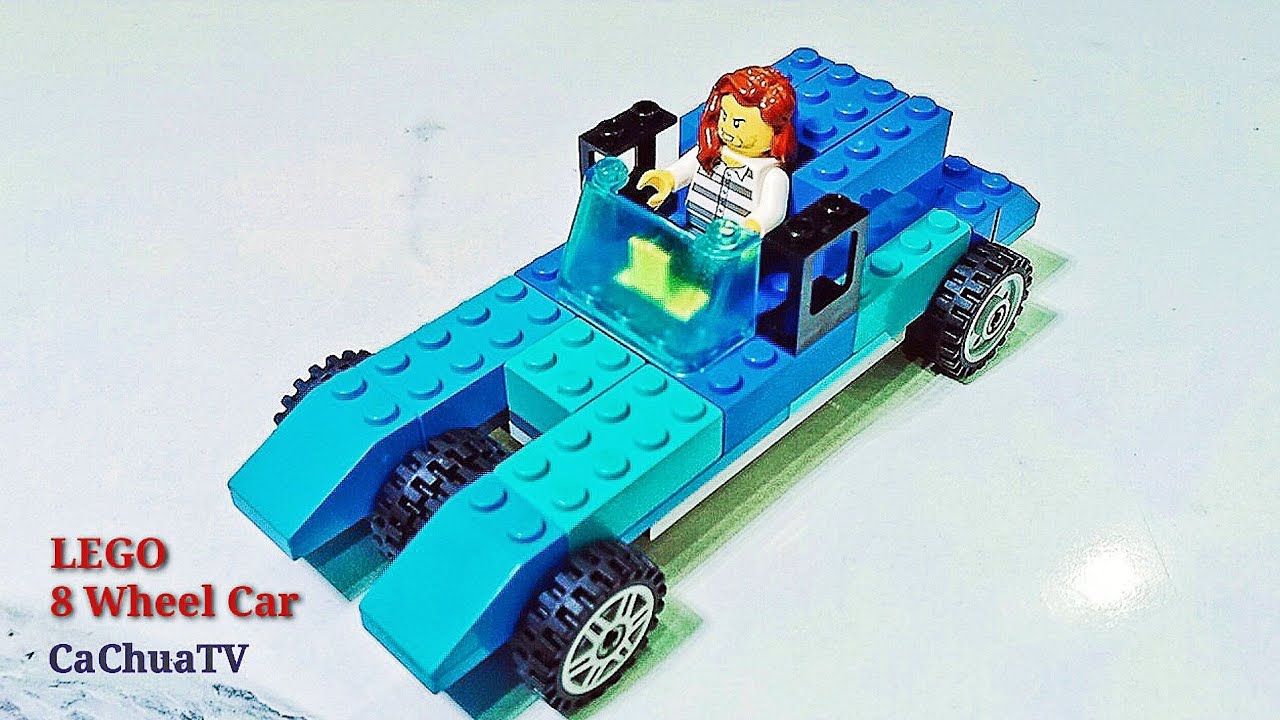 Xếp Lego, Build 8-wheeled cars [ LEGO ] CaChuaTV - YouTube