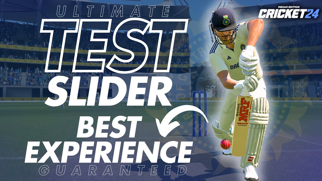 The Most CHALLENGING TEST Sliders, Can You Survive This? || Cricket 24 ...