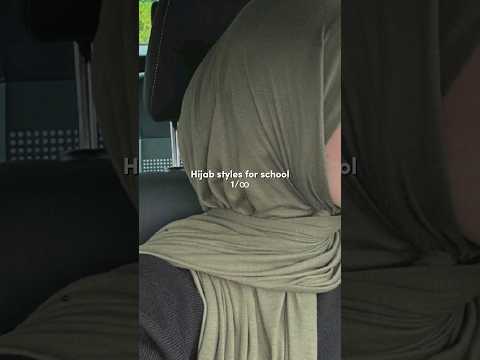 Hijab styles for school | @Islam.ictales |#shorts#hijab#aesthitic#fypシ゚