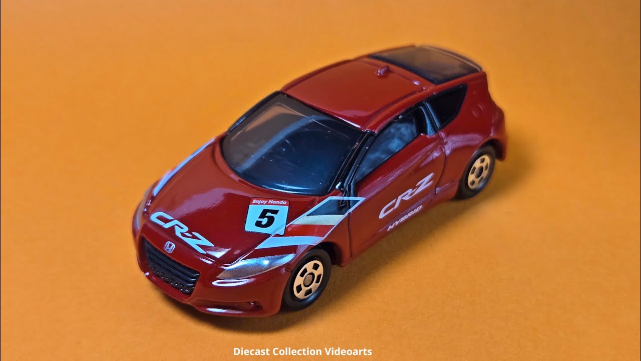 Tomica TRU Asia Honda CR-Z Red #diecastcollectionvideoarts #tomica # ...