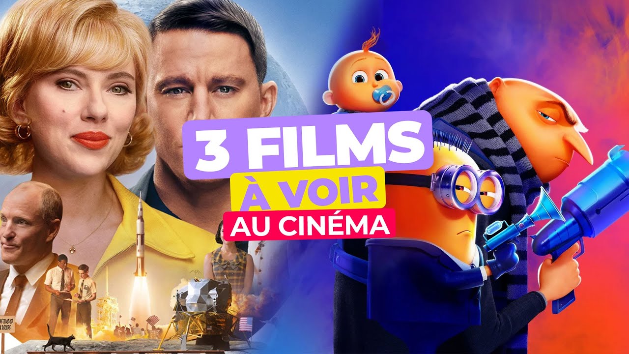 TOP 3 DES FILMS À VOIR AU CINÉ CETTE SEMAINE 🍿 - YouTube