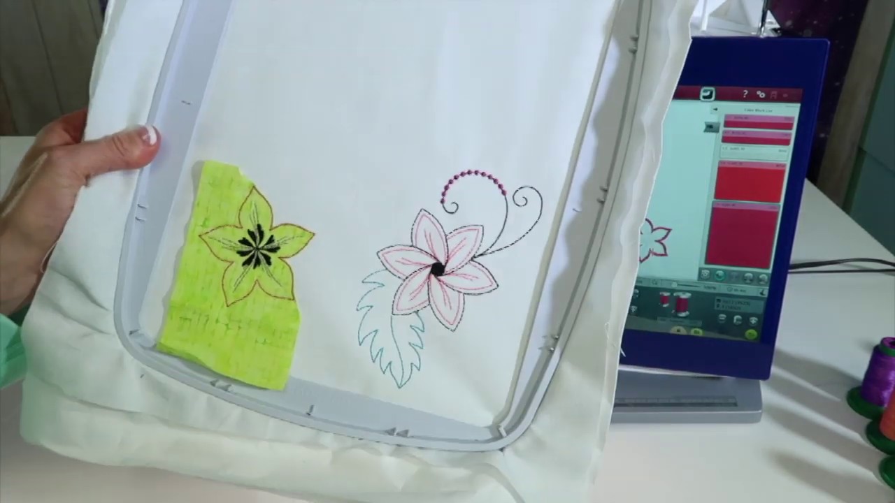 Viking EPIC 78 Embroidery Applique - YouTube