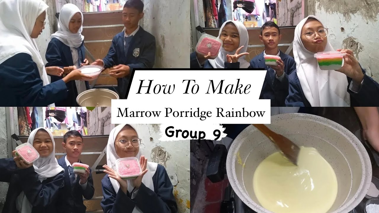 How To Make | Marrow Porridge Rainbow - YouTube