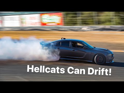 DRIFTING THE HELLCAT AT SONOMA RACEWAY!! *Too Much Fun!* - YouTube