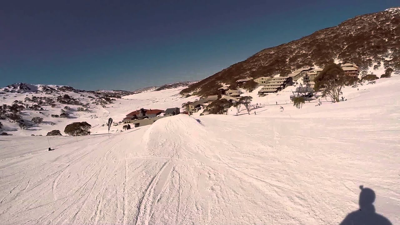 Charlottes Pass terrain park - YouTube