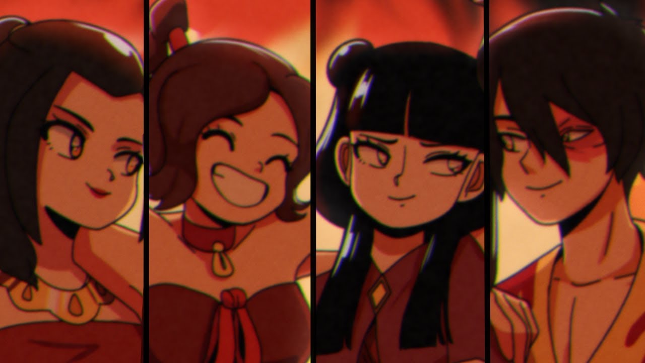 Avatar The Last Airbender 🔥 The Beach Redraw 🔥 ★ SPEEDPAINT ★ - YouTube