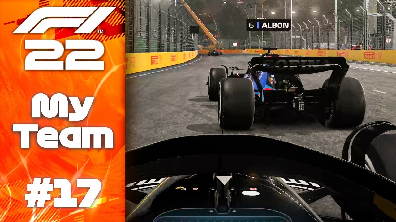 F1 22 My Team: A MASSIVE DAY FOR THE BACK MARKERS! Season 1 Round 17 ...