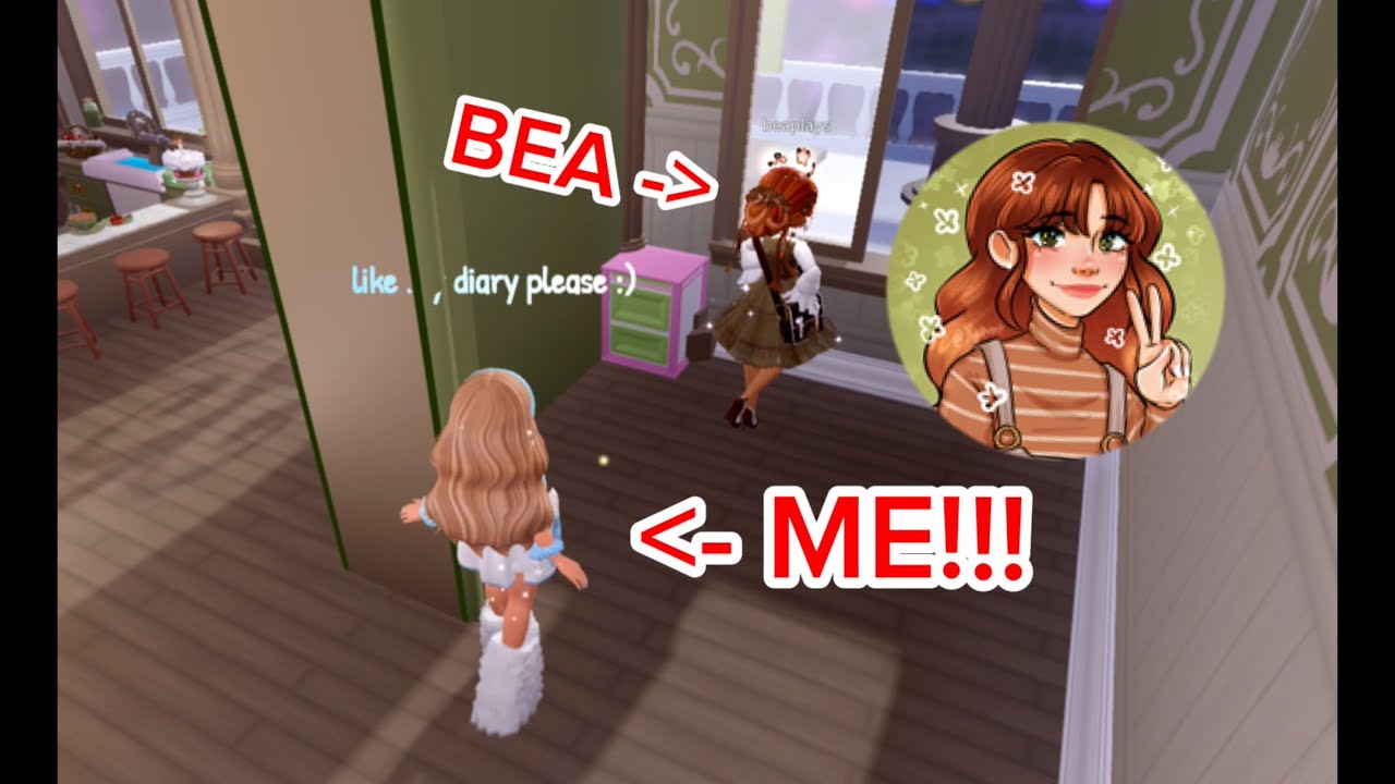Breaking into BeaPlays' royale high dorm! *ON STREAM‼️* @BeaPlaysRoblox ...