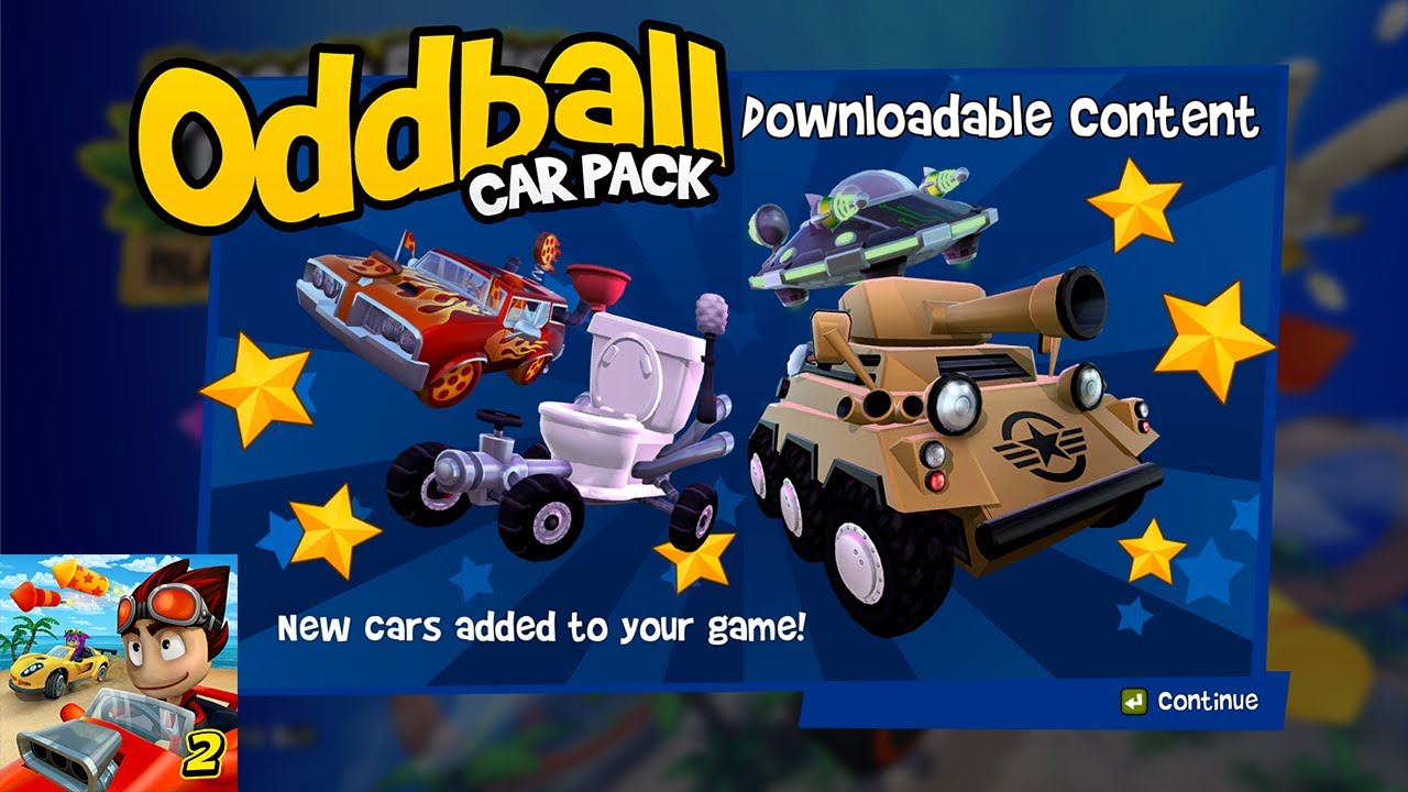 Beach Buggy Racing 2 Oddball Car Pack | BB Racing 2 New Cars 2022 - YouTube
