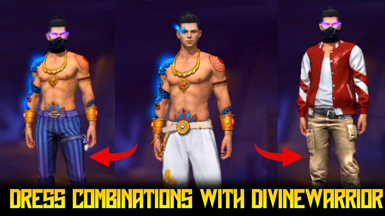 Dress Combination 🔥 With New DIVINE WARRIOR 🥰 Bundle | Shree Ram Bundle ...