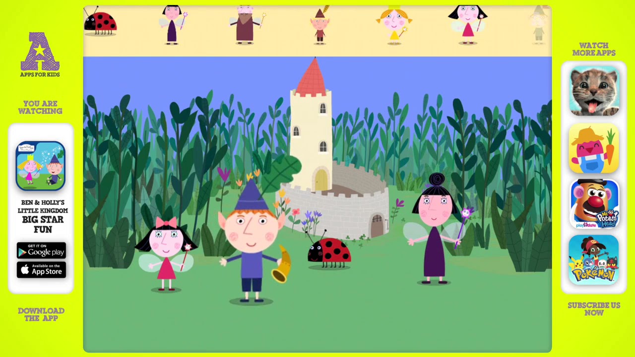 Ben and Holly: Big Star Fun on the App Store - YouTube