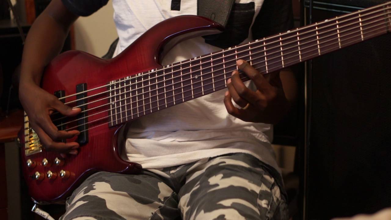 Cornerstone bass cover (hillsong) - YouTube