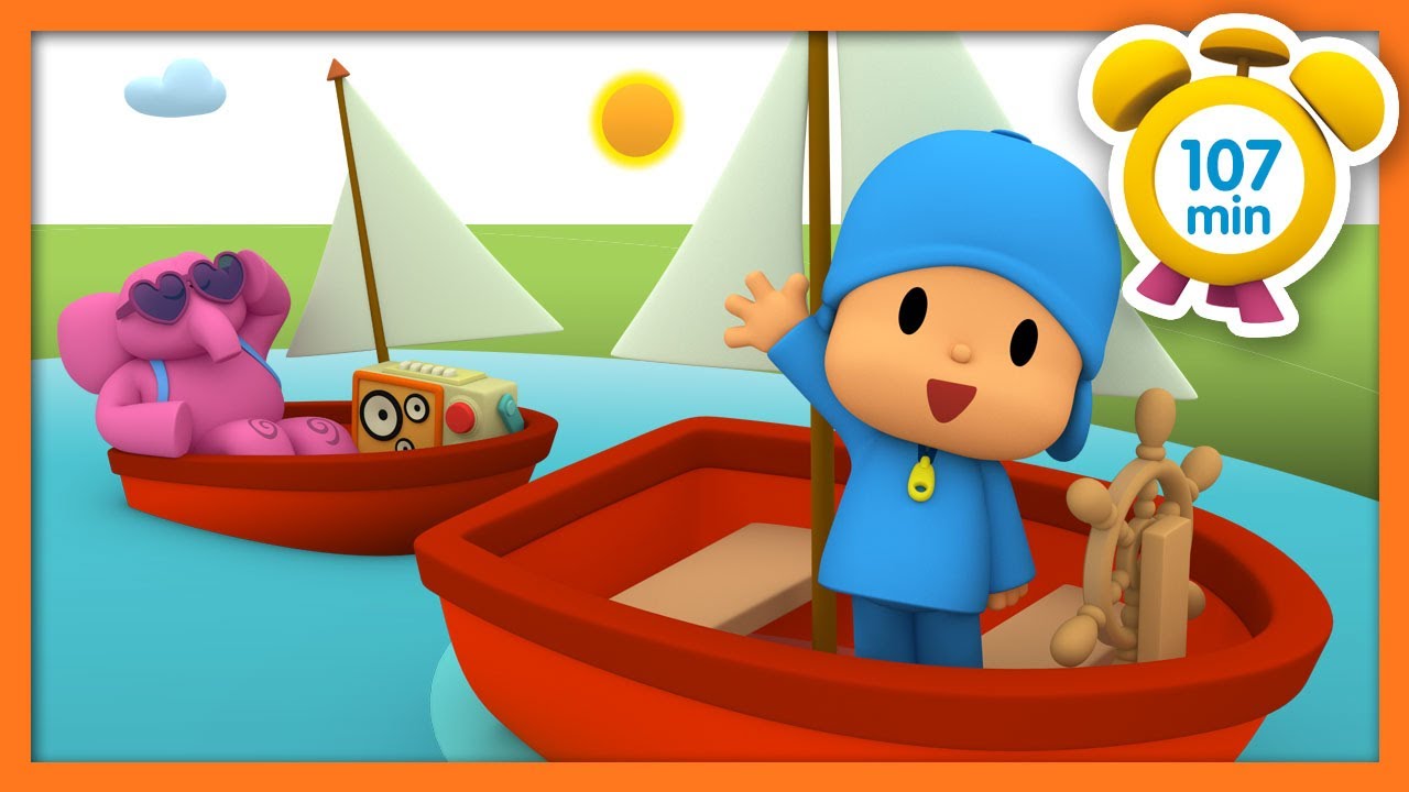 🏝 POCOYO in ENGLISH - Holidays at the lake [107 min] | Full Episodes ...