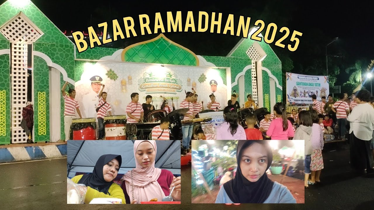 Vlog | Jaga stan bazar ramadhan, alias cari duit😁 - YouTube