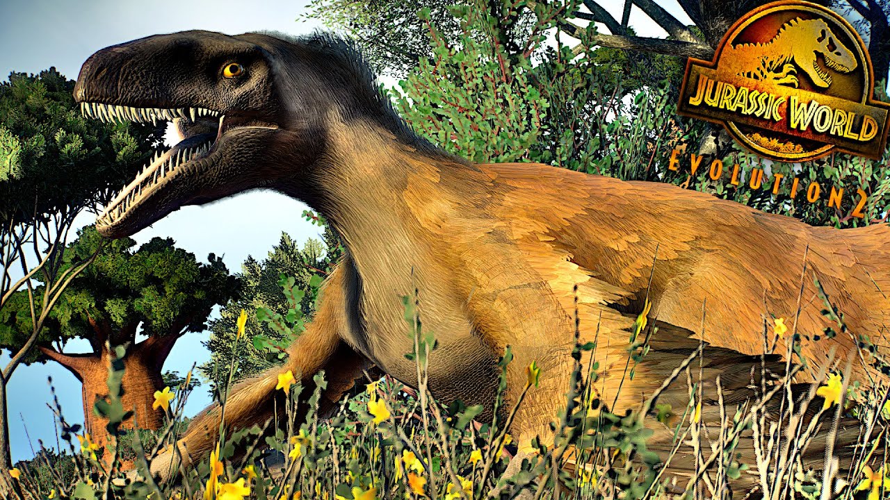 FEATHERED UTAHRAPTOR Epic Cinematic Showcase ! Feathered Utahraptor In ...