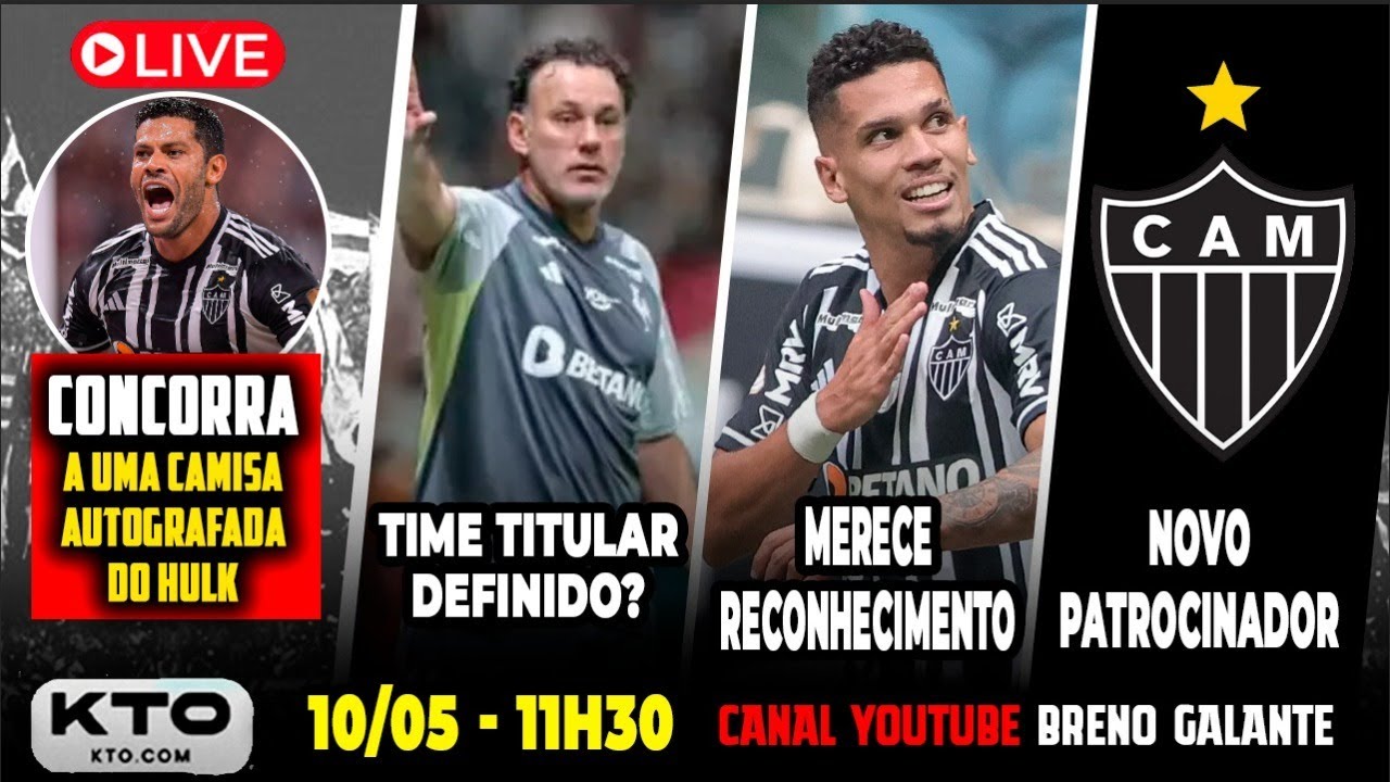 🚨AO VIVO 🚨TIME TITULAR DEFINIDO MERECE RECONHECIMENTO🛑 NOVO ...