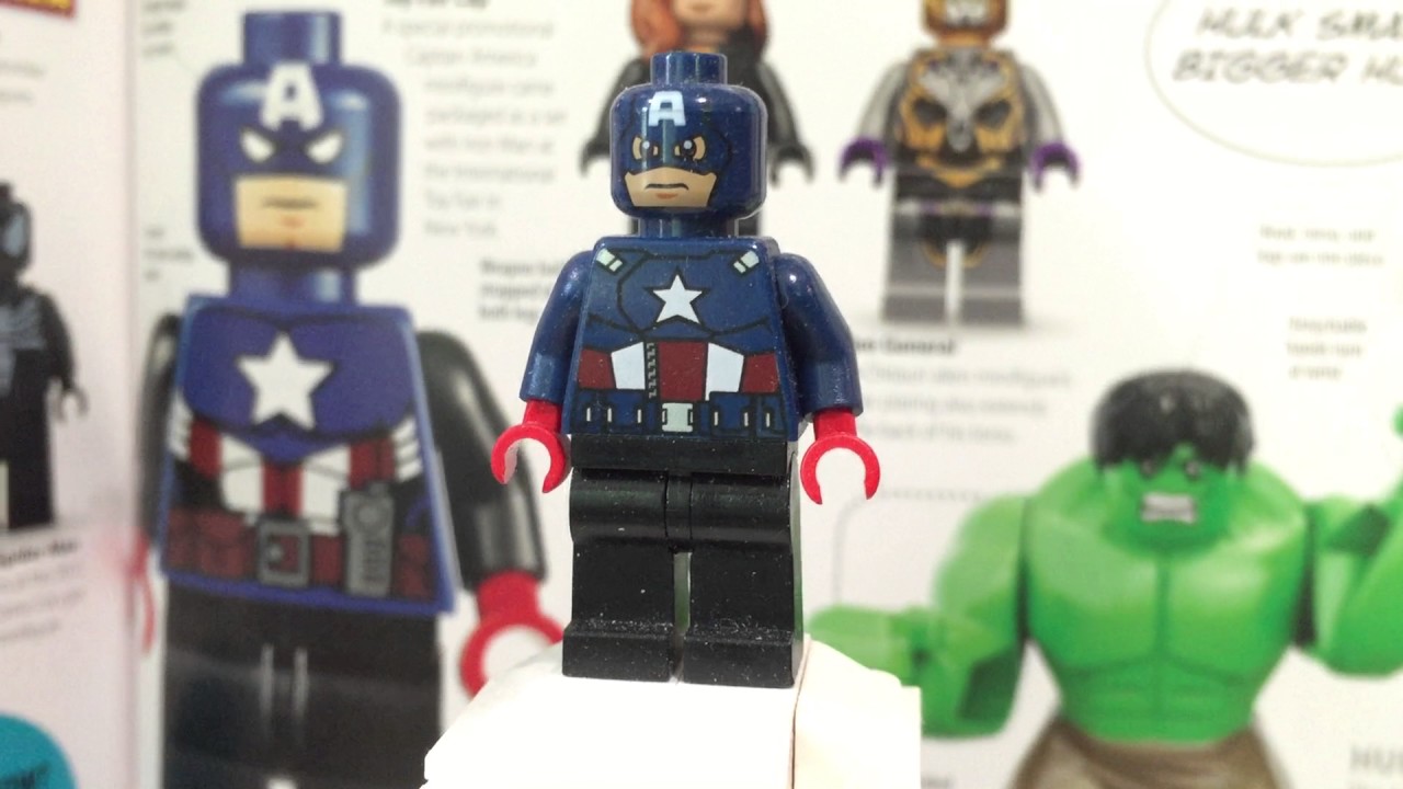Lego Custom Comic Con Captain America Minifigure Tutorial! - YouTube
