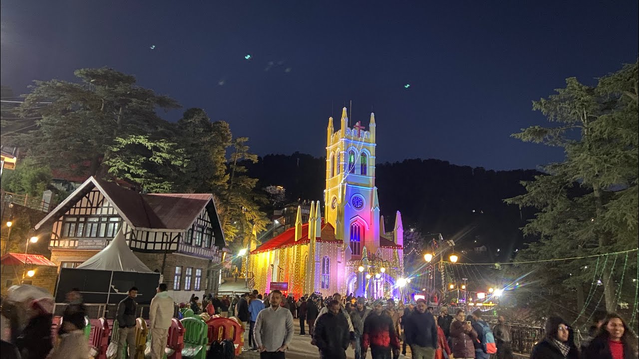Shimla night amazing 🤩 #viralvideo view 🤩🥰 ️ - YouTube