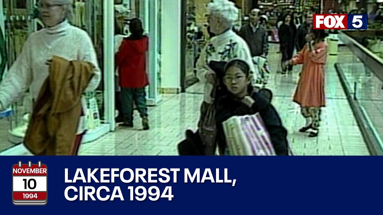 FOX 5 DC Archives: Gaithersburg's Lakeforest Mall, Circa Holiday 1994 - YouTube