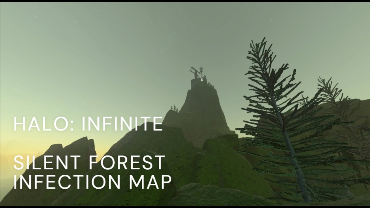 Halo Infinite Forge Silent Forest Infection Map - YouTube