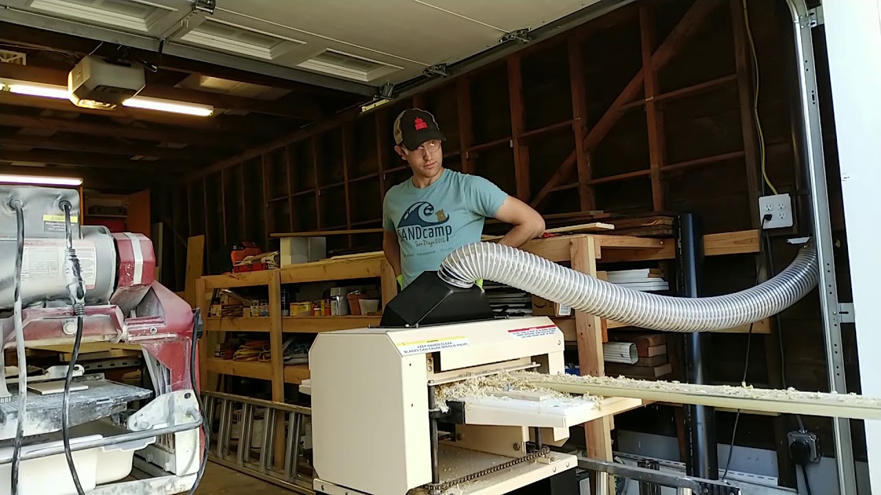 Woodmaster 712 - First run - YouTube