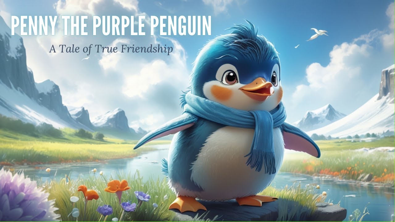 PENNY the Purple PENGUIN| A Tale of True Friendship - YouTube
