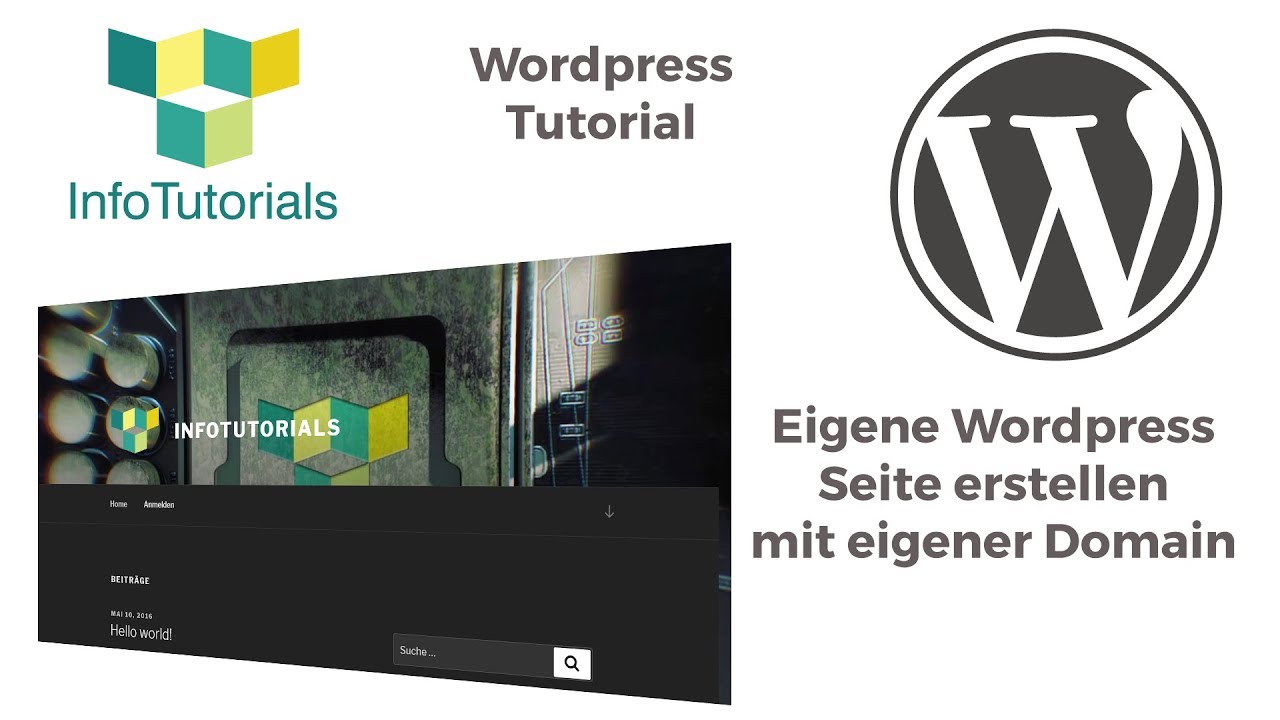 Wordpress-Tutorial| Part06 | Wie erstelle ich eine Wordpress Seite? | eigene Website erstellen ...