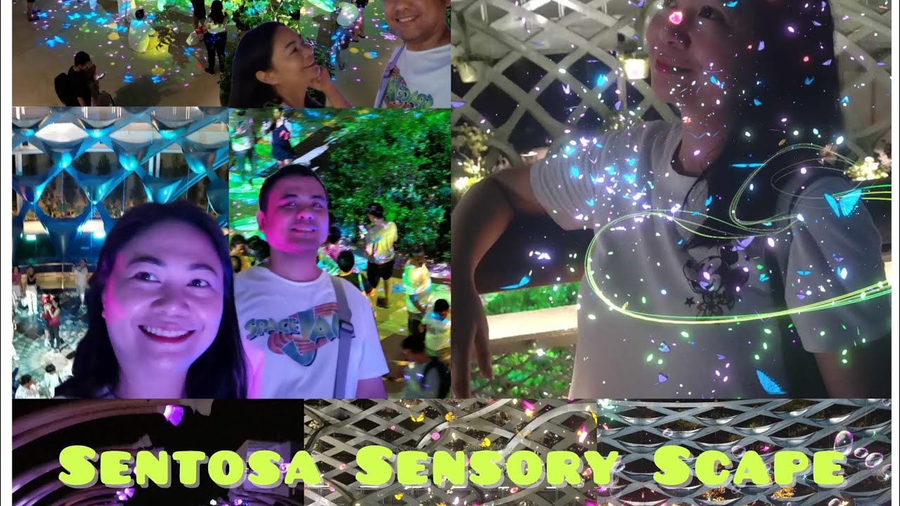 Newest Attraction in Singapore 2024 | #Sensory Scape in Sentosa | Gigi ...