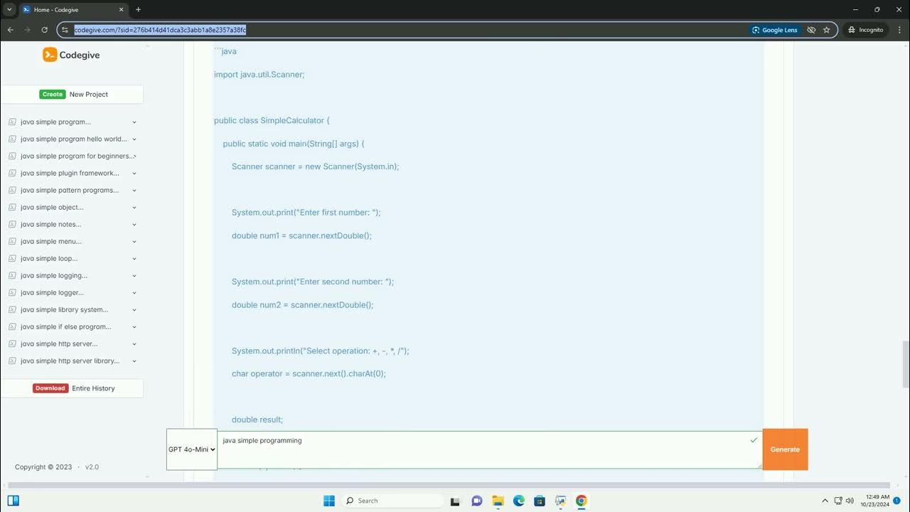 java simple programming - YouTube