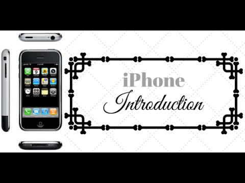 1st Gen iPhone Introduction - YouTube