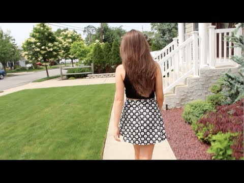 Summer OOTD with an adorable surprise! - YouTube
