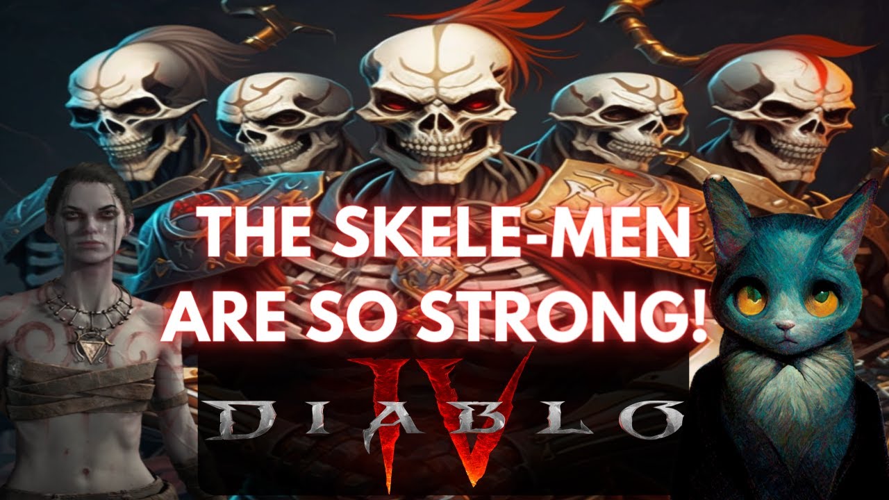 Liliana Build in Diablo! Nothing Stops My Skele-Men! Part 2 - YouTube